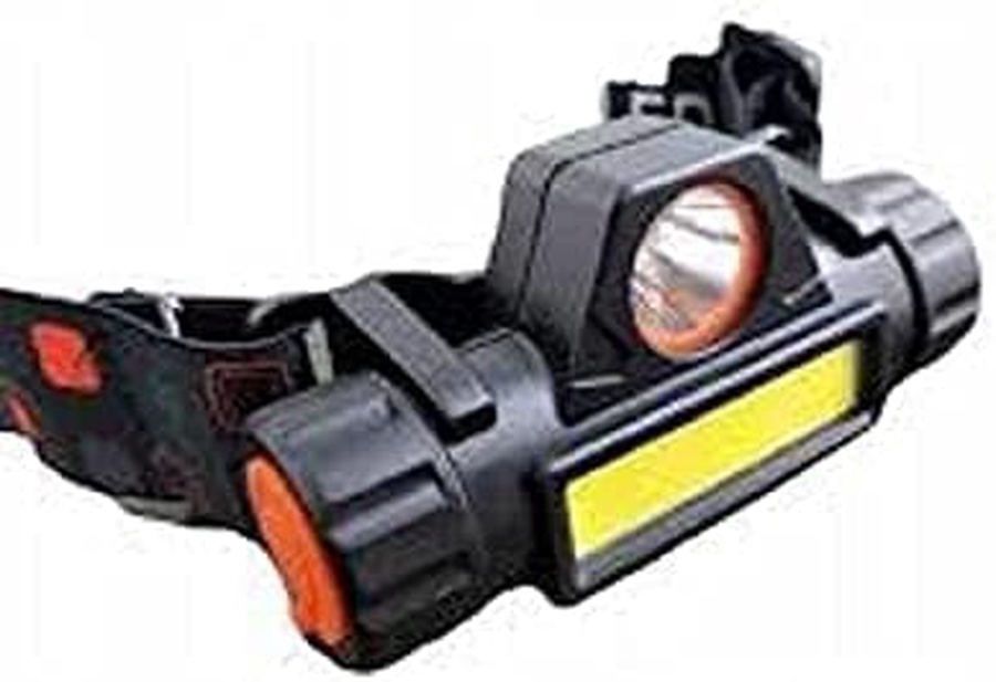 LED COB Mocna Reflector USB Flashlight