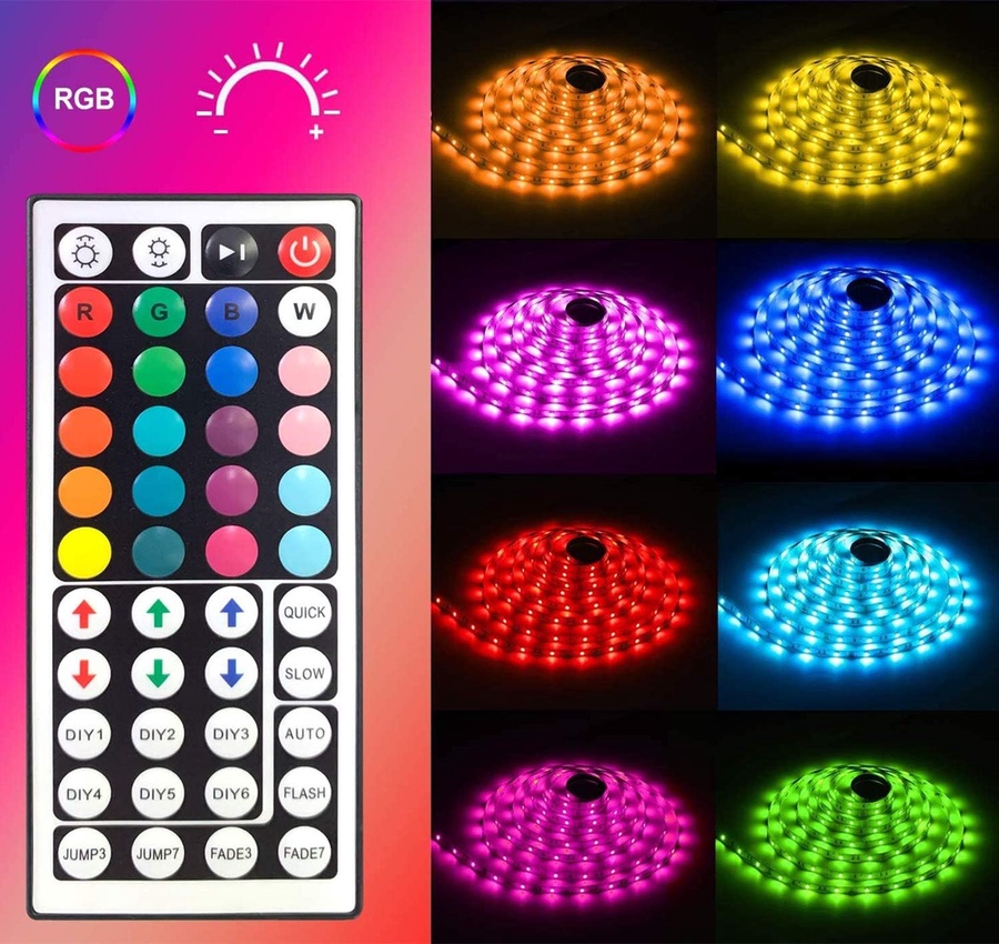 LED Strip Lights 5M, 5050 RGB