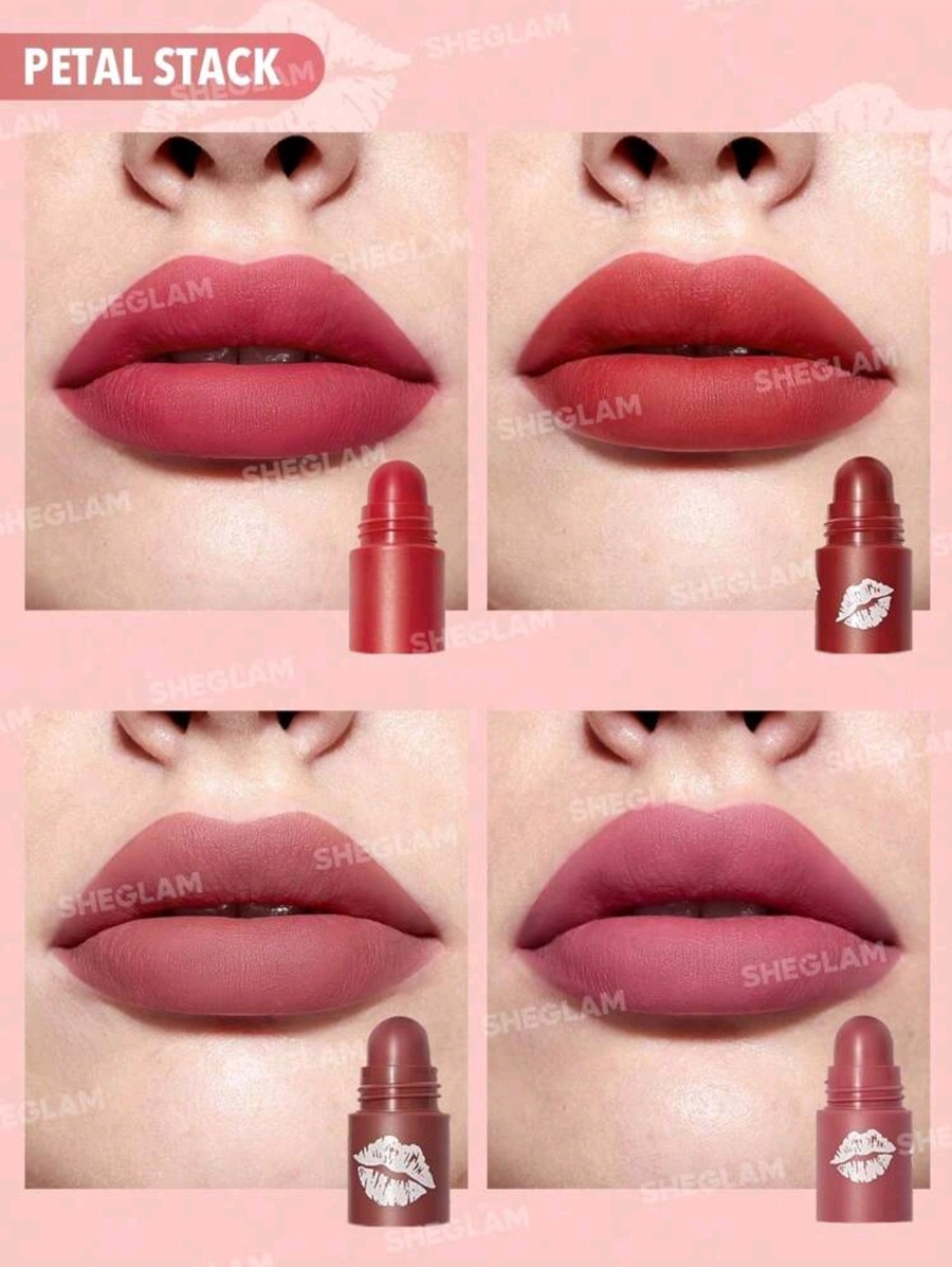 SHEGLAM Mega Lip Stacks Stack 4 In 1 Creamy-Matte