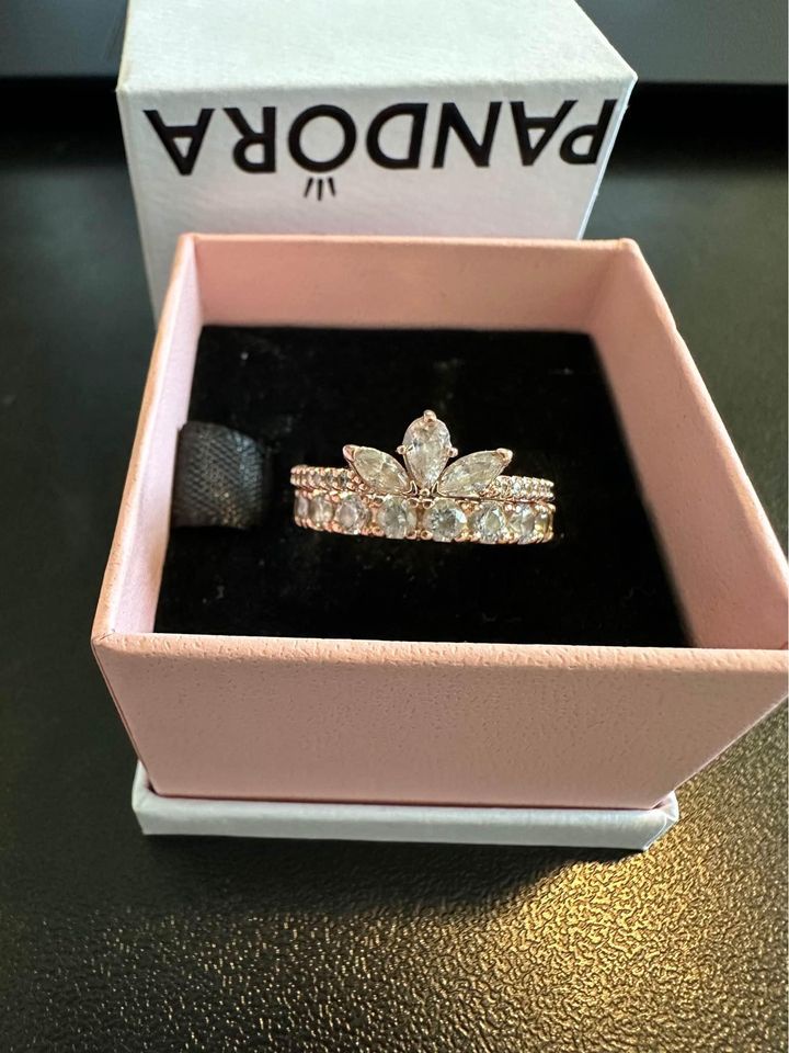 Red Heart Pandora Ring