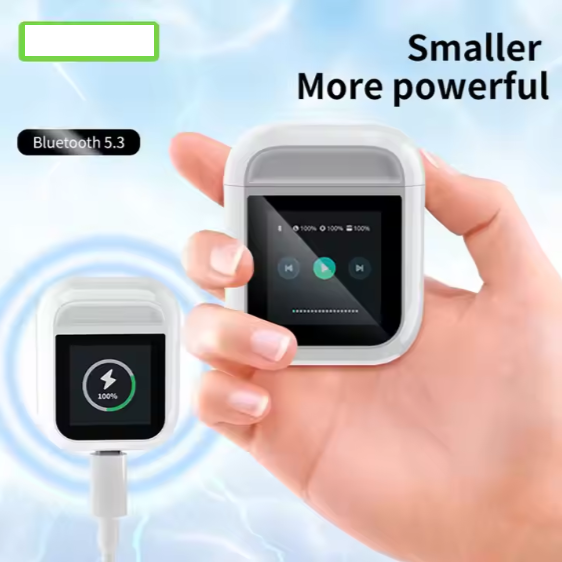 Smart LED Display Earbuds اير بودز