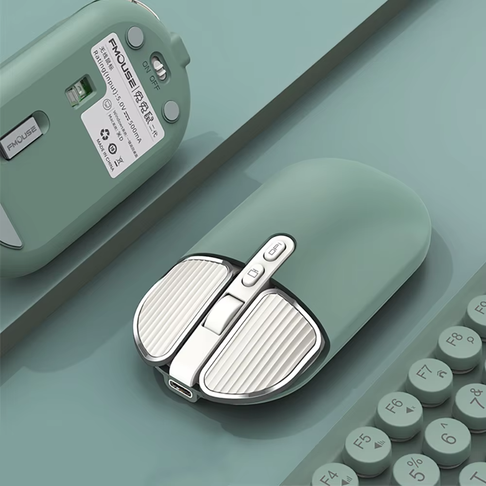 GR-M203 Rechargeable Wireless Mouse works up to 2 months from the charge